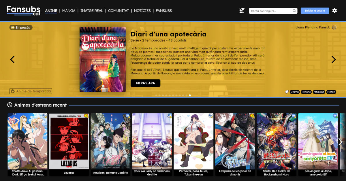 Anime en català | Fansubs.cat