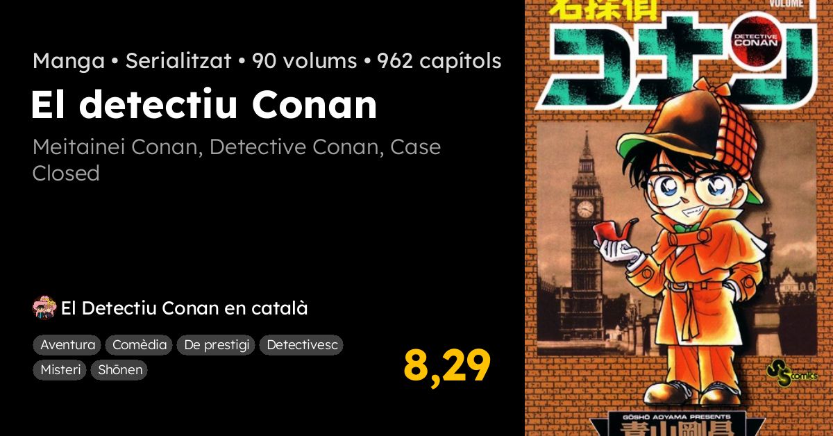 El detectiu Conan | Manga en català | Fansubs.cat