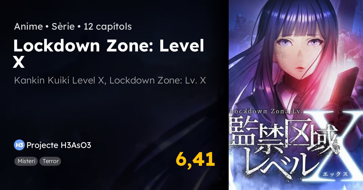 Lockdown Zone: Level X | Anime en català | Fansubs.cat