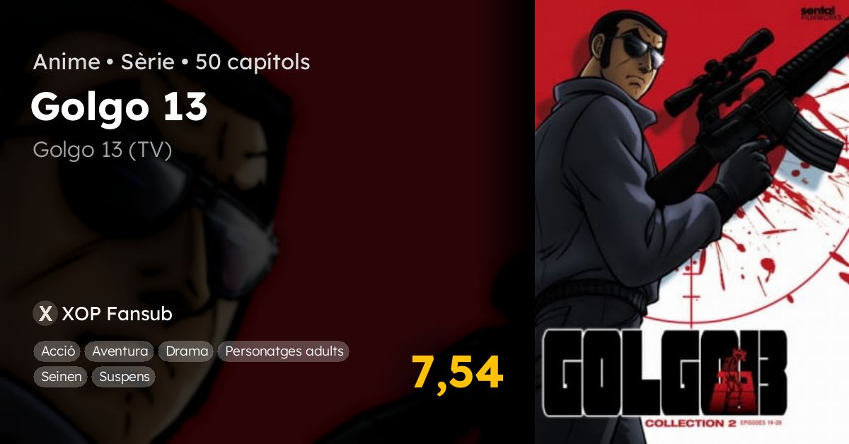 Golgo 13 | Anime en català | Fansubs.cat